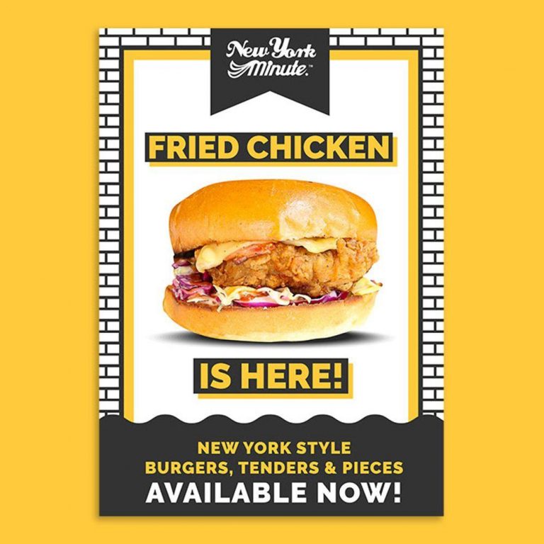 Creative Food Poster Design Ideas for Effortless Advertising