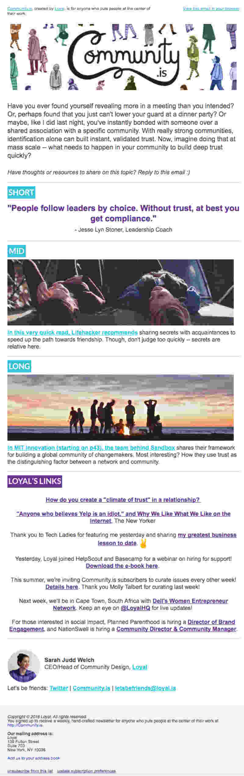 14 Newsletter Examples Winning Over New Readers - Unlimited Graphic ...