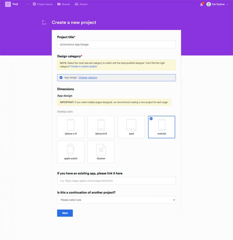 Mobile Menu Design Inspiration for Your Next App - Unlimited Graphic ...