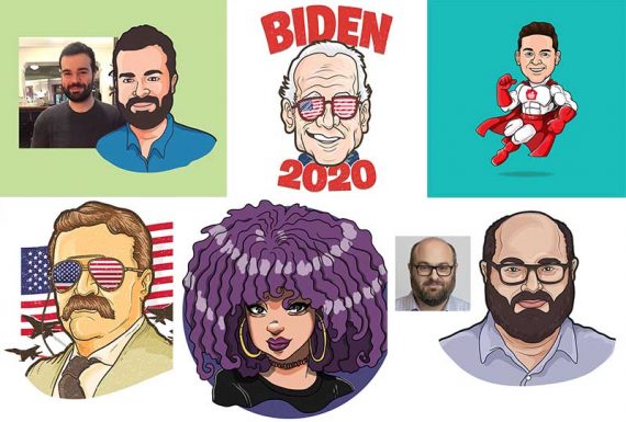 Ways to Use Custom Portrait Illustrations in Web and Advertising ...