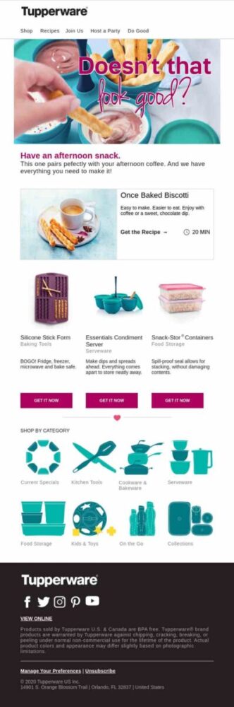 Email Graphic Examples for the Ultimate Newsletter - Unlimited Graphic ...