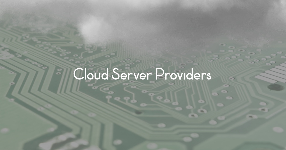 Everything You Need in a Cloud Server Provider - Unlimited Graphic ...