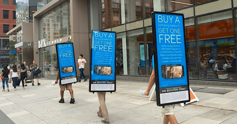 Walking Advertisements: Outdated or Genius? - Unlimited Graphic Design ...