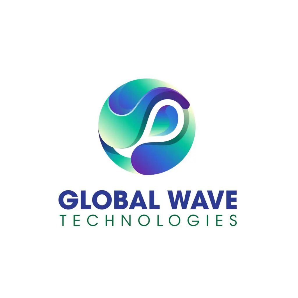 Global Wave Technologies logo - Unlimited Graphic Design Service