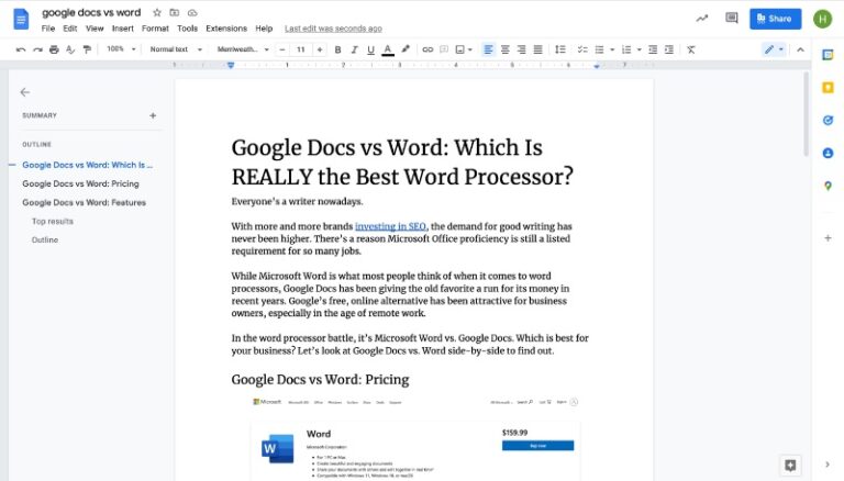 Google Docs vs Word: Which Word Processor Reigns Supreme? - Unlimited ...