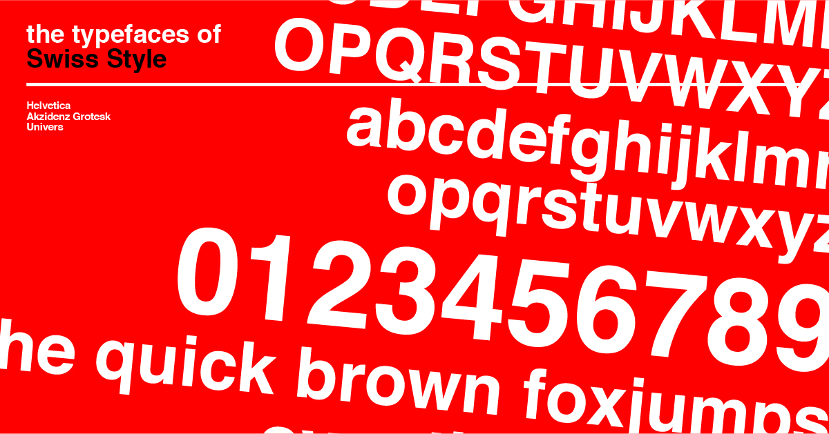 Parsing Simplicity: What is Swiss Style Graphic Design? - Unlimited ...