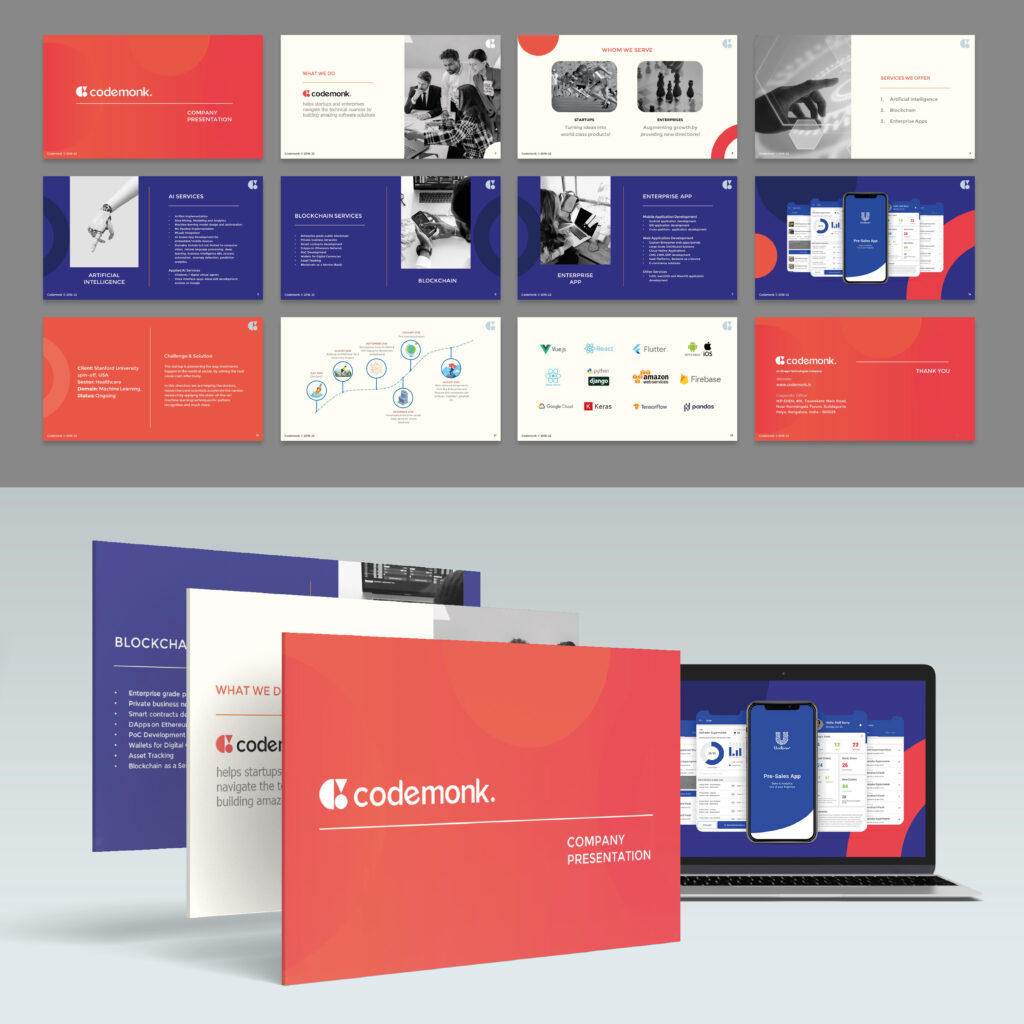 Codemonk Presentation - Unlimited Graphic Design Service