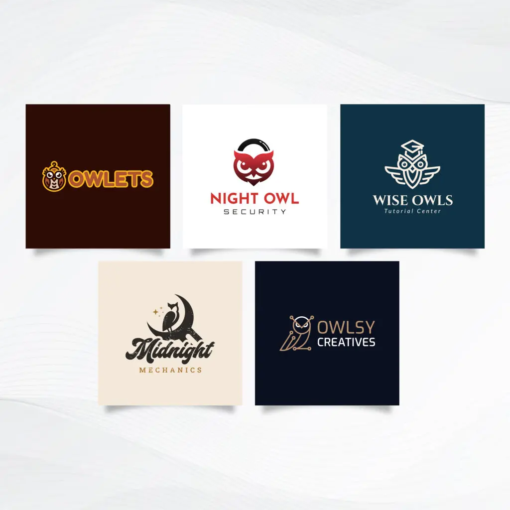 Owl Logos - Unlimited Graphic Design Service