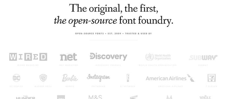 15 Websites To Get Free Commercial Fonts - Unlimited Graphic Design Service