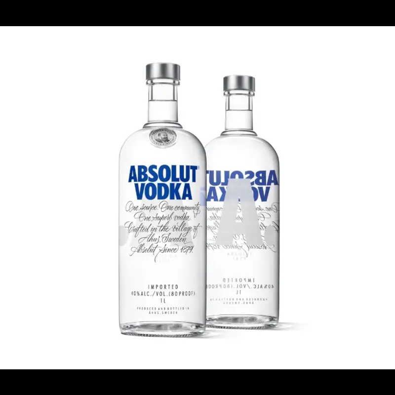 Absolut Vodka Bottle Shape