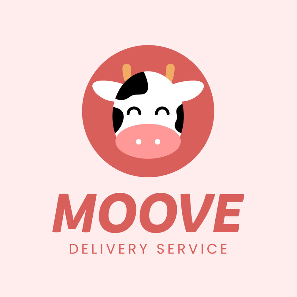 Take a Look At These 10 A-Moo-Zing Cow Logos - Unlimited Graphic Design ...