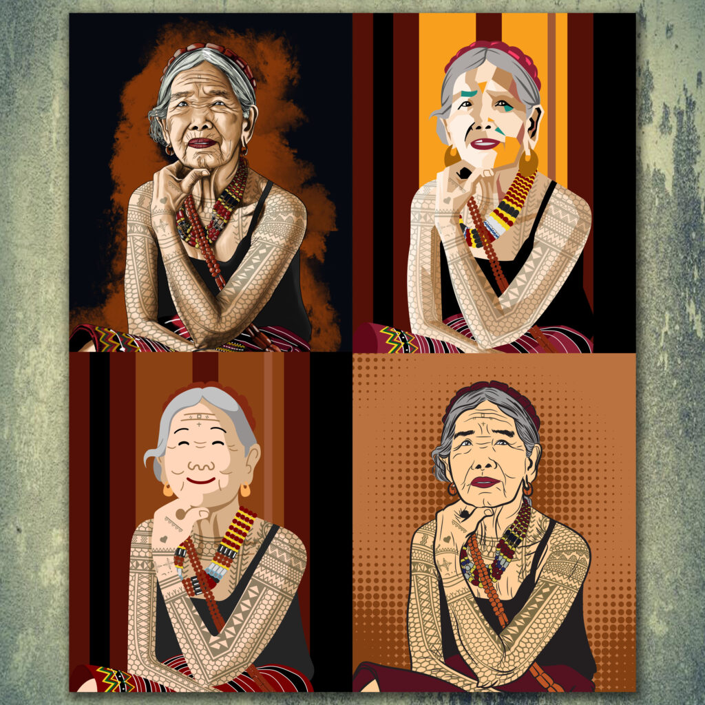 Whang-Od Illustrations - Unlimited Graphic Design Service