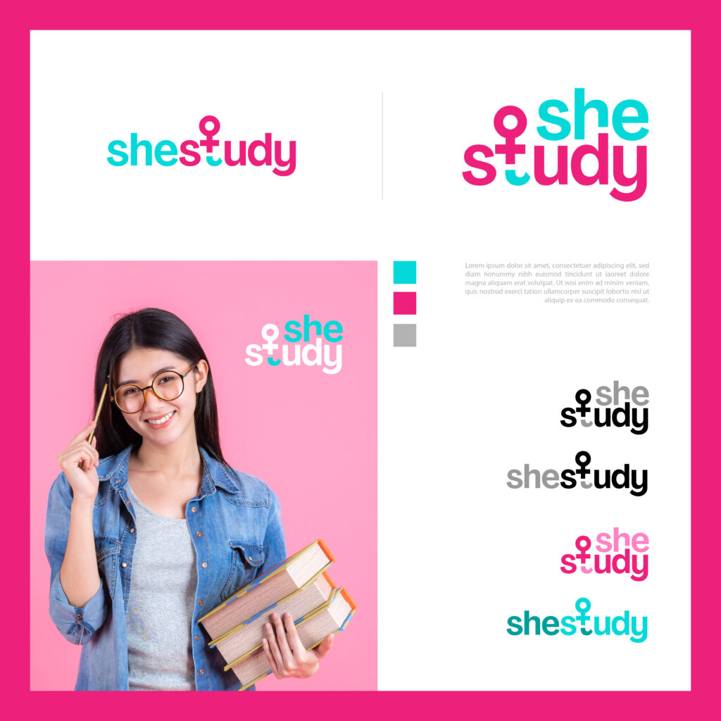 she study - logo - Unlimited Graphic Design Service