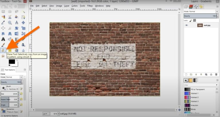 How to Use Clone Tool in Gimp - Unlimited Graphic Design Service