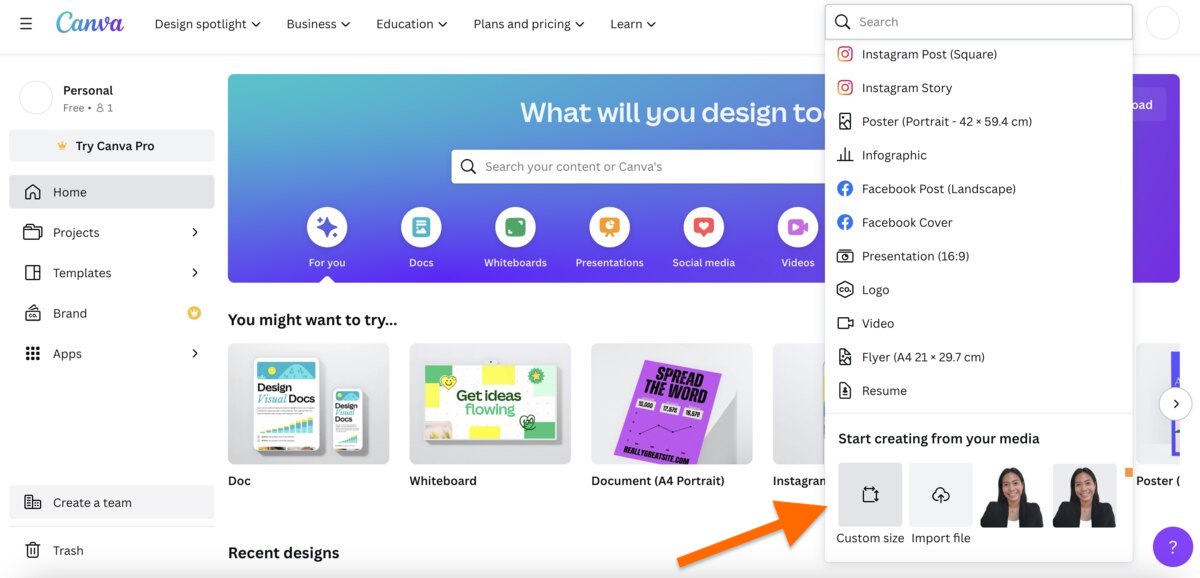 How to Make a Movie Poster in Canva for Free - Unlimited Graphic Design ...