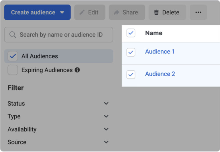 How to See Audience Overlap Facebook Ads - Unlimited Graphic Design Service
