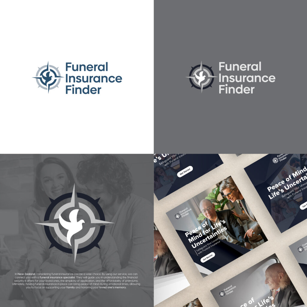 Funeral Insurance Finder - Logo - Unlimited Graphic Design Service