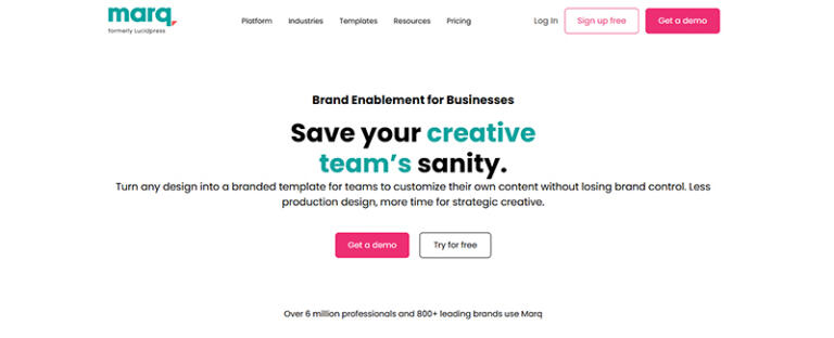 Marq – A Brand Design Platform for Businesses and Marketing Teams - Unlimited Graphic Design Service
